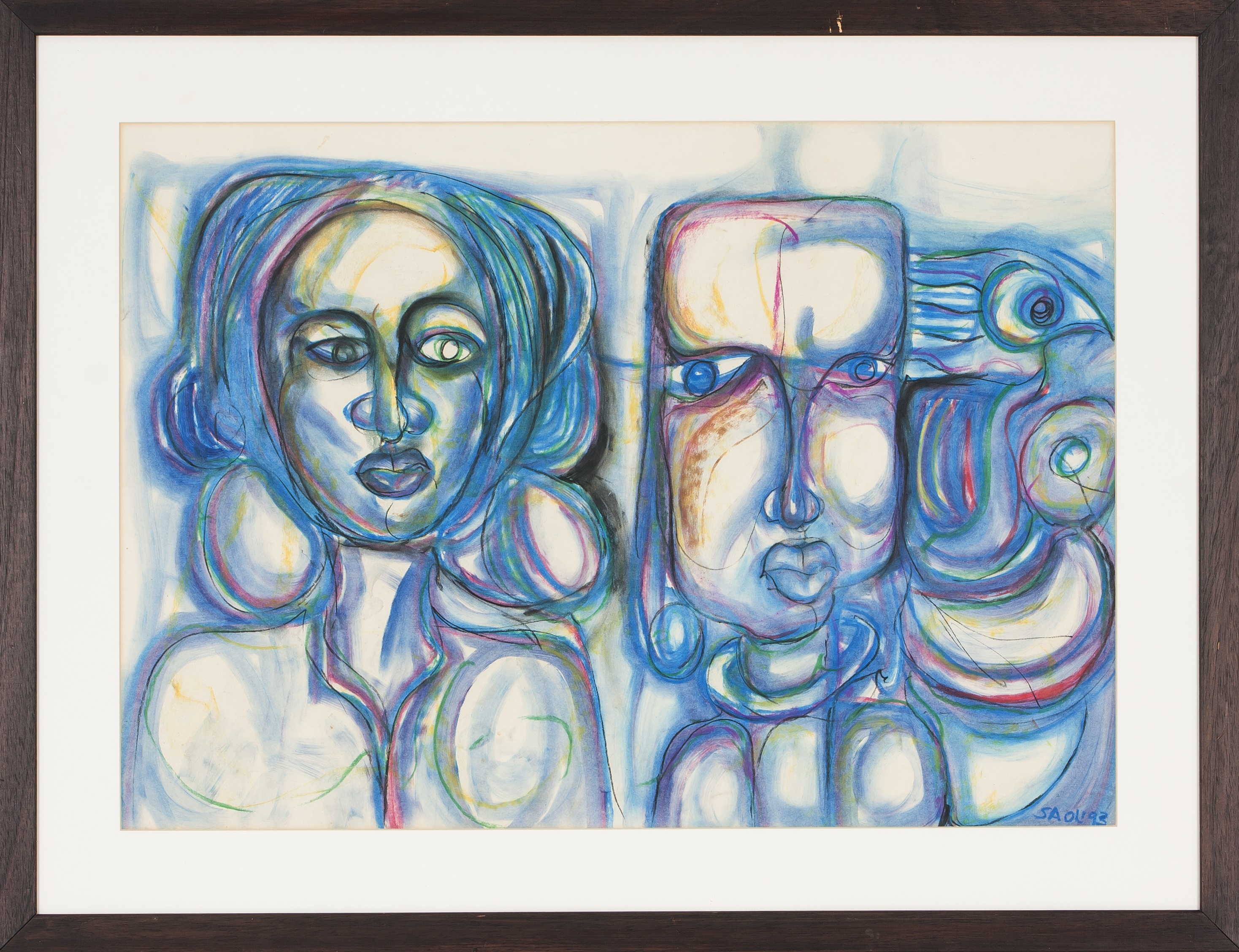 Lot 55 - Winston Saoli (South Africa 1950-1995)