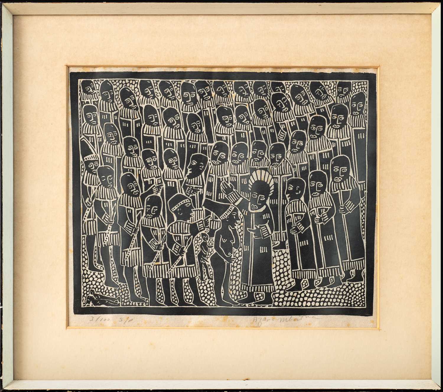 Lot 3 - Azaria Mbatha (South Africa 1941-2018)