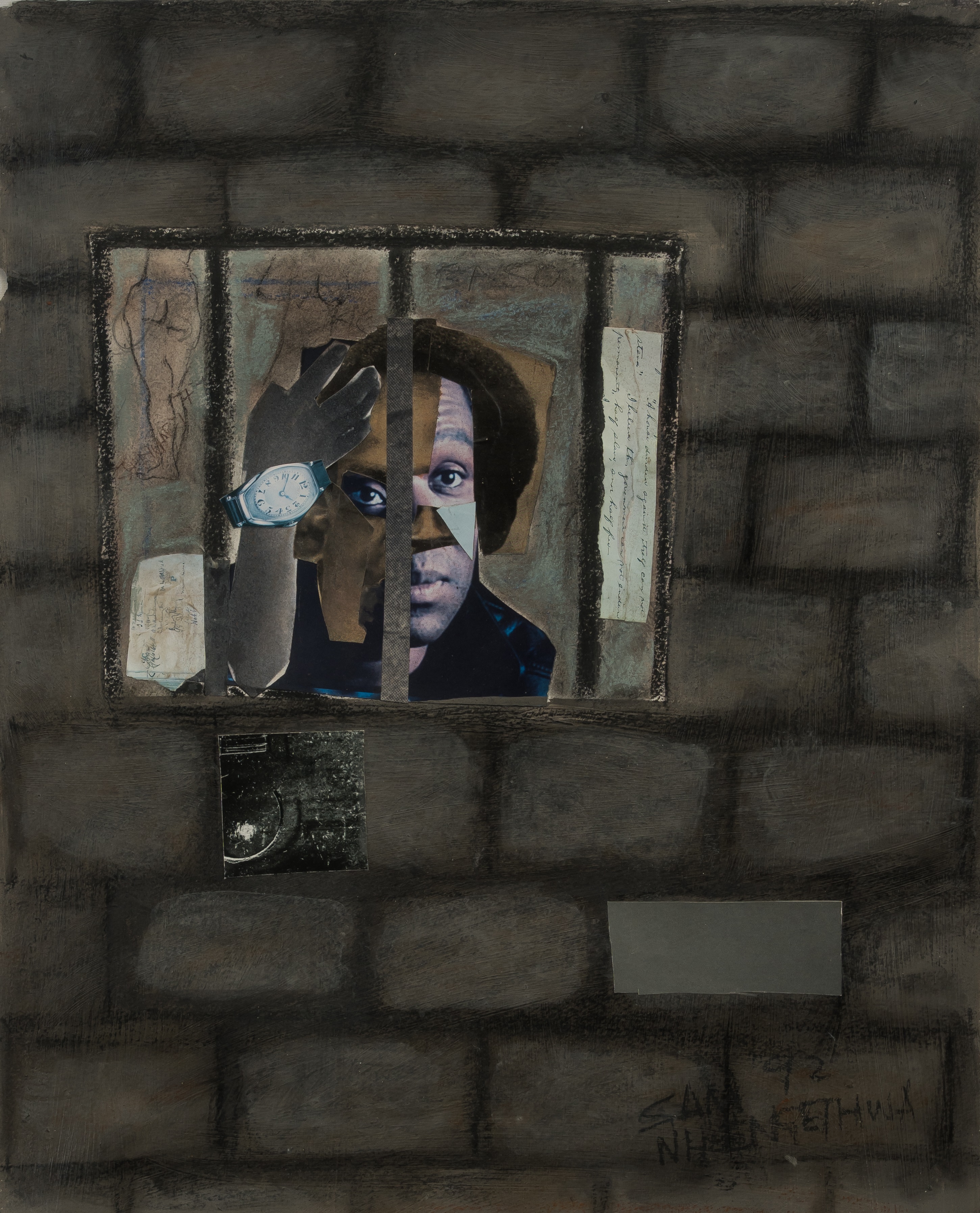 Lot 41 - Sam Nhlengethwa (South Africa 1955-)