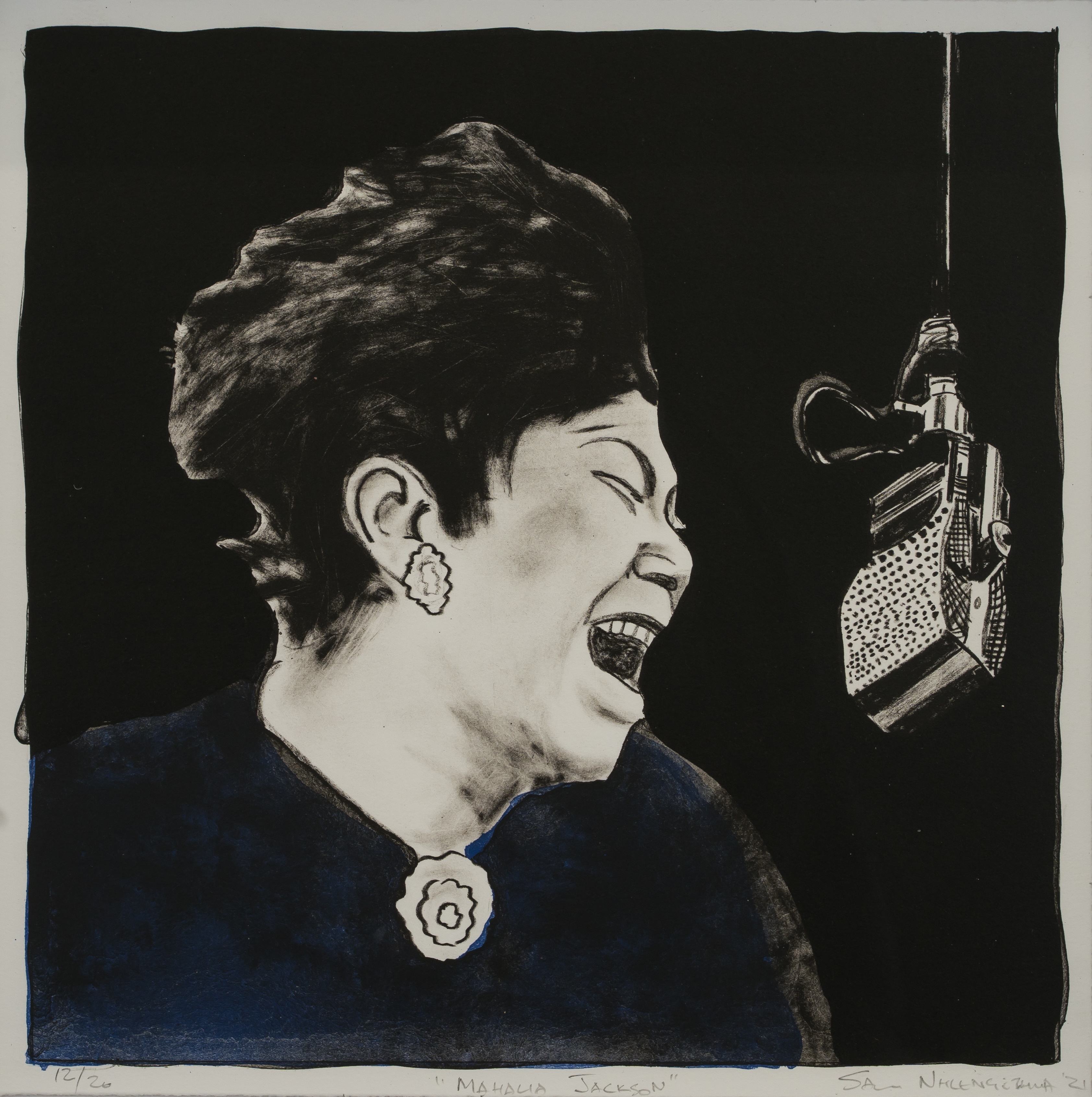 Lot 46 - Sam Nhlengethwa (South Africa 1955-)