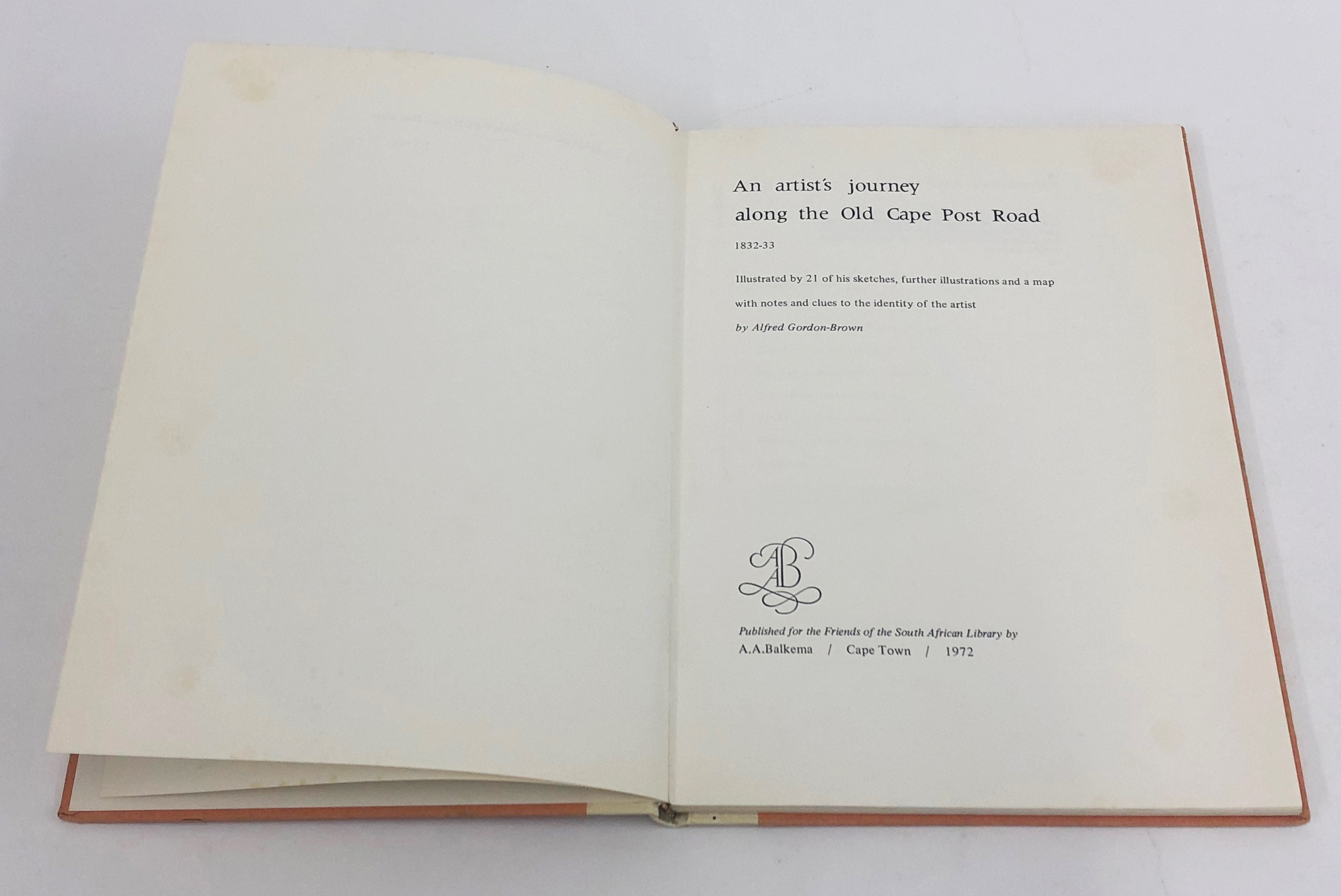 Lot 136 - Gordon-Brown, Alfred. An Artist's Journey