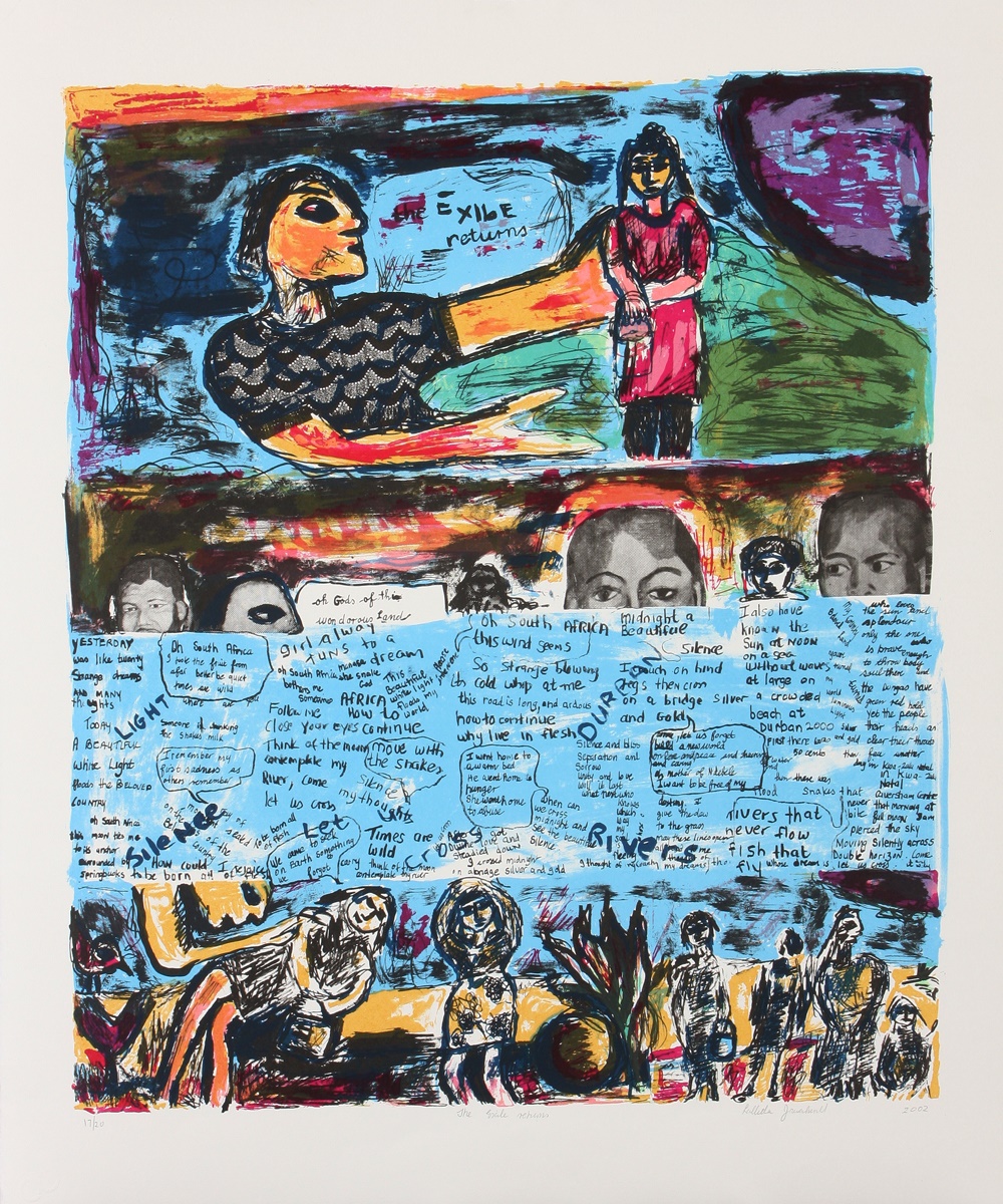 Lot 492 - Martin Tose, South African 1958–2004