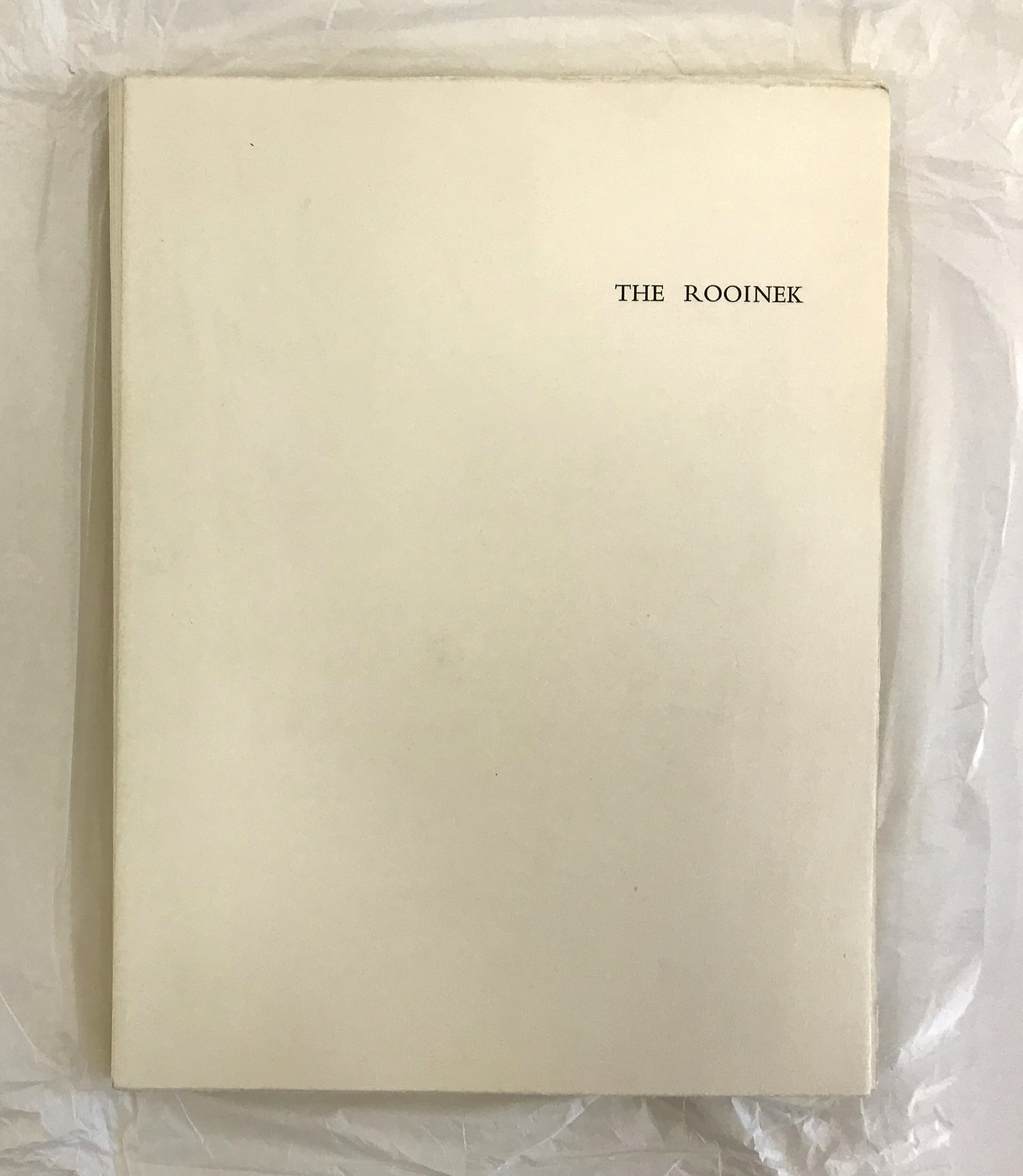 Lot 484 - ,Skotnes, C. The Rooinek