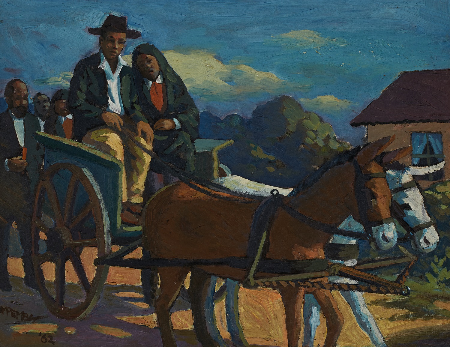 Lot 10 - George Pemba