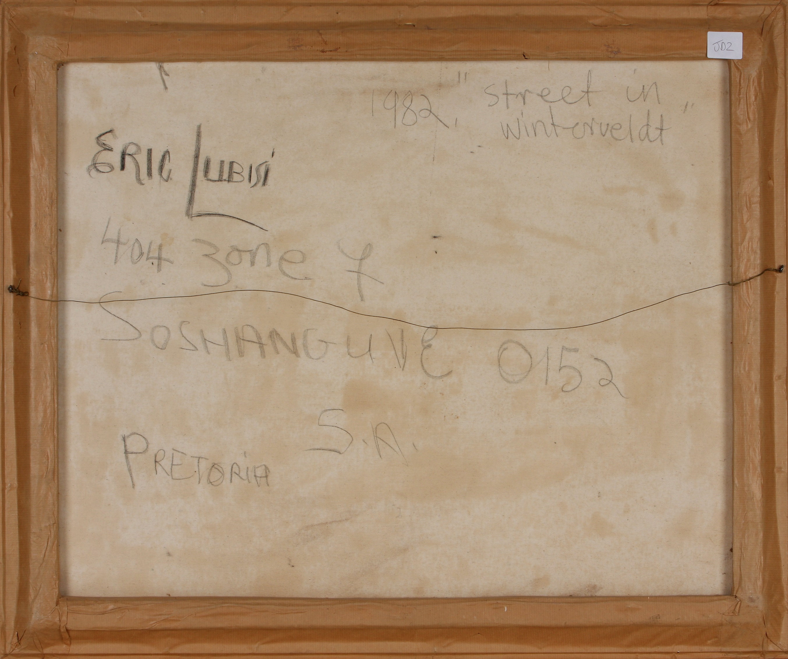 Lot 207 - Dumisani Khumalo; Martin Tose; Eric Lubisi;