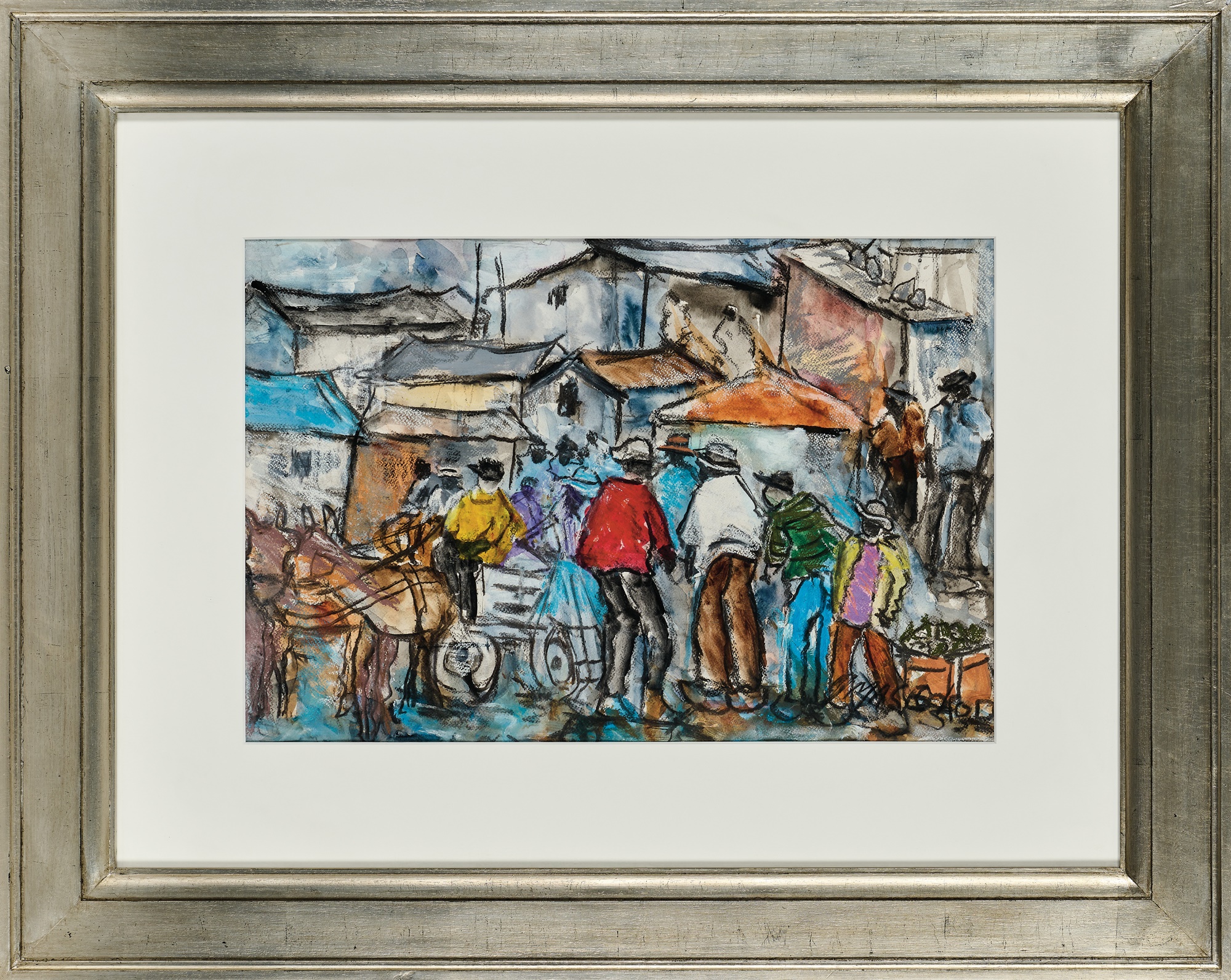 Lot 92 - Joe Maseko (South Africa 1940-2008)