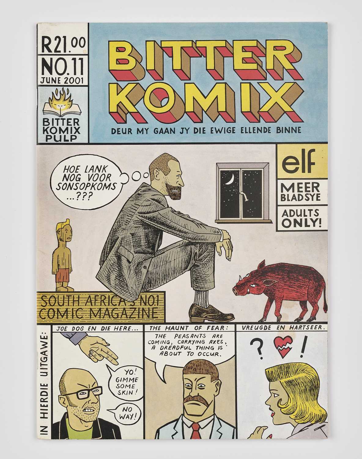 Lot 66 - A full set of Bitterkomix (1 to 18) and 7